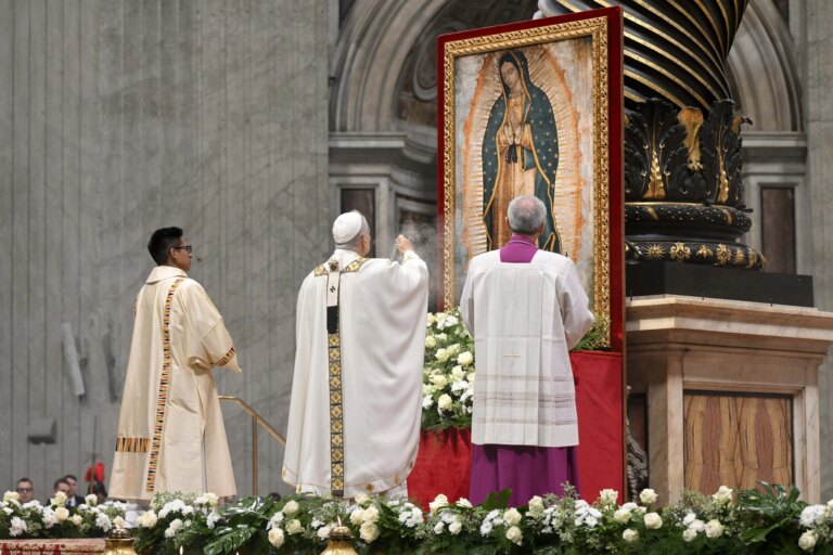 Pope Leo XIV entrusts pontificate to the Virgin of Guadalupe ...