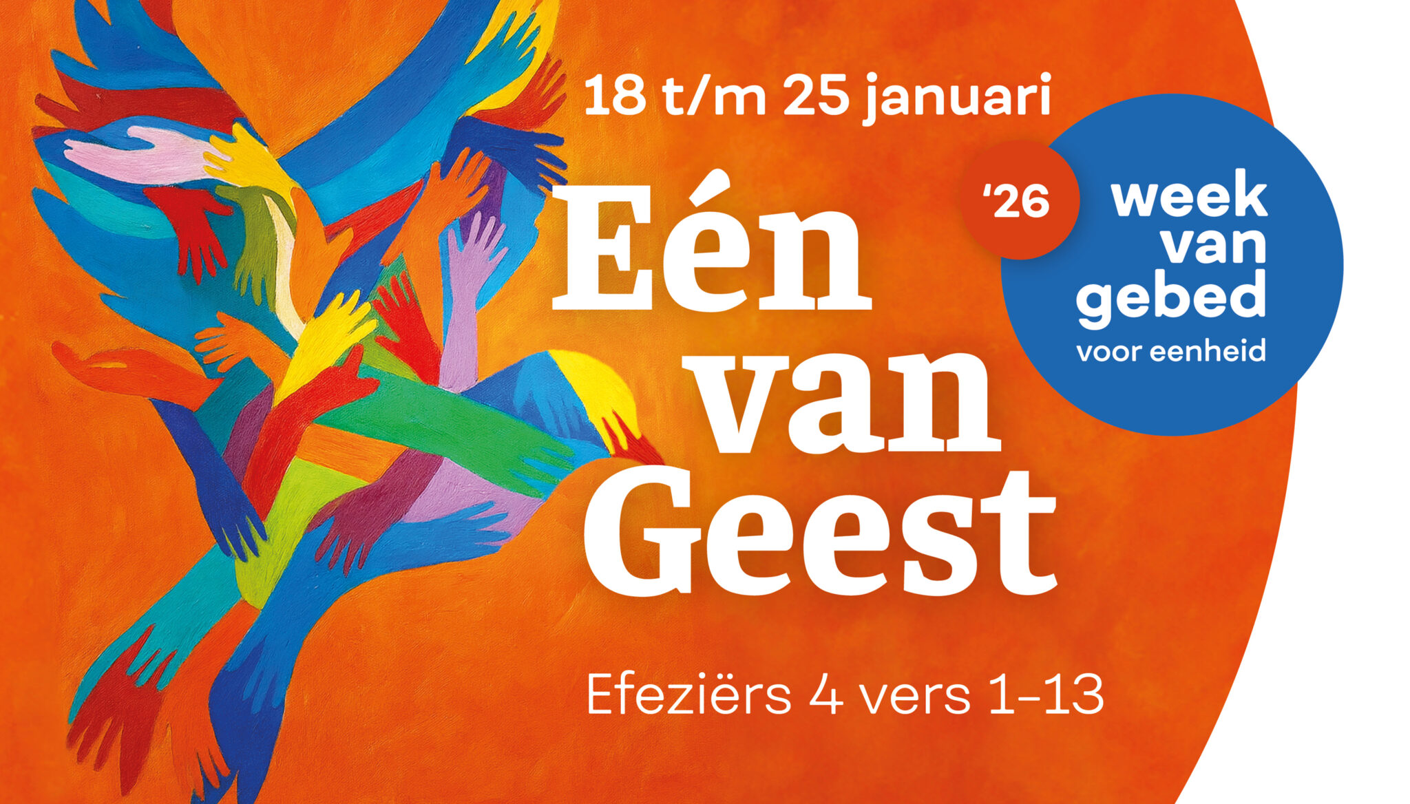 Week van gebed voor eenheid van 18 tot en met 26 januari, thema: Eén ...